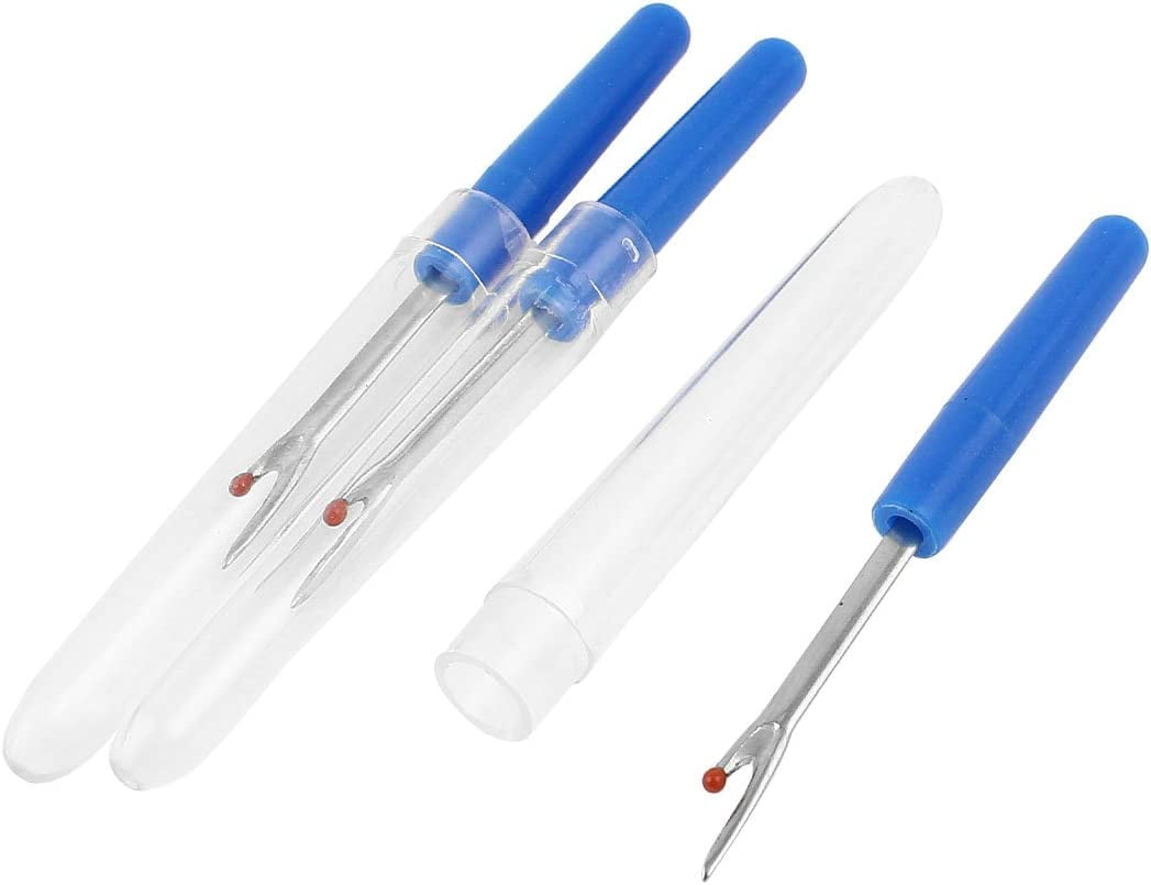 Plastic Handle Sewing Stitch Thread Seam Ripper 3 Pcs Blue - Walmart.com