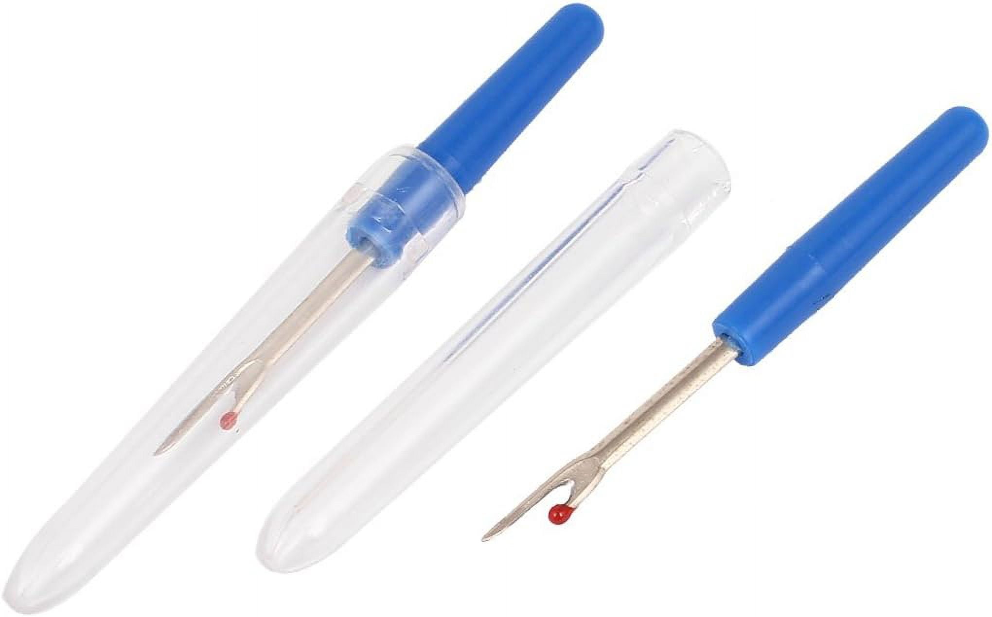 Plastic Handle Sewing Stitch Thread Unpicker Seam Ripper 2Pcs Blue ...