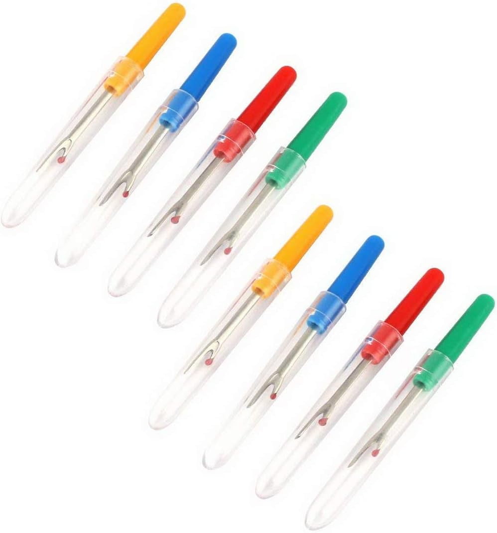 Plastic Handle Sewing Stitch Thread Unpicker Seam Ripper 8 Pcs Assorted ...