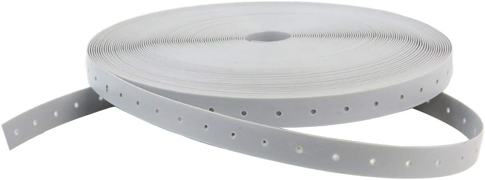 Plastic Hanger Strap Gray Poly 3/4" x 100' Roll Cable Management and ...