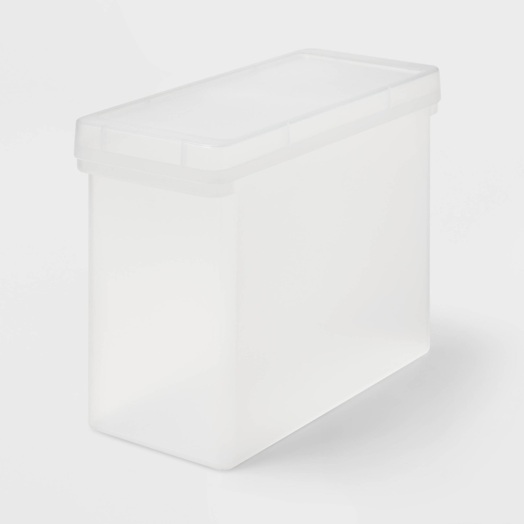 Plastic Hanging File Crate with Lid - Walmart.com
