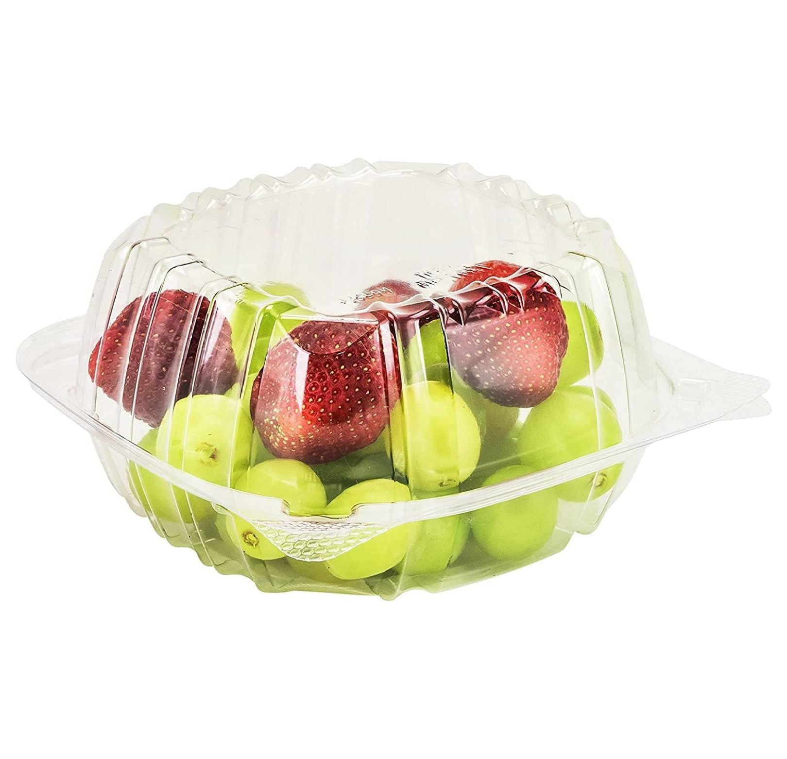 Plastic Hinged Food Container Dessert Containers - Disposable Plastic ...