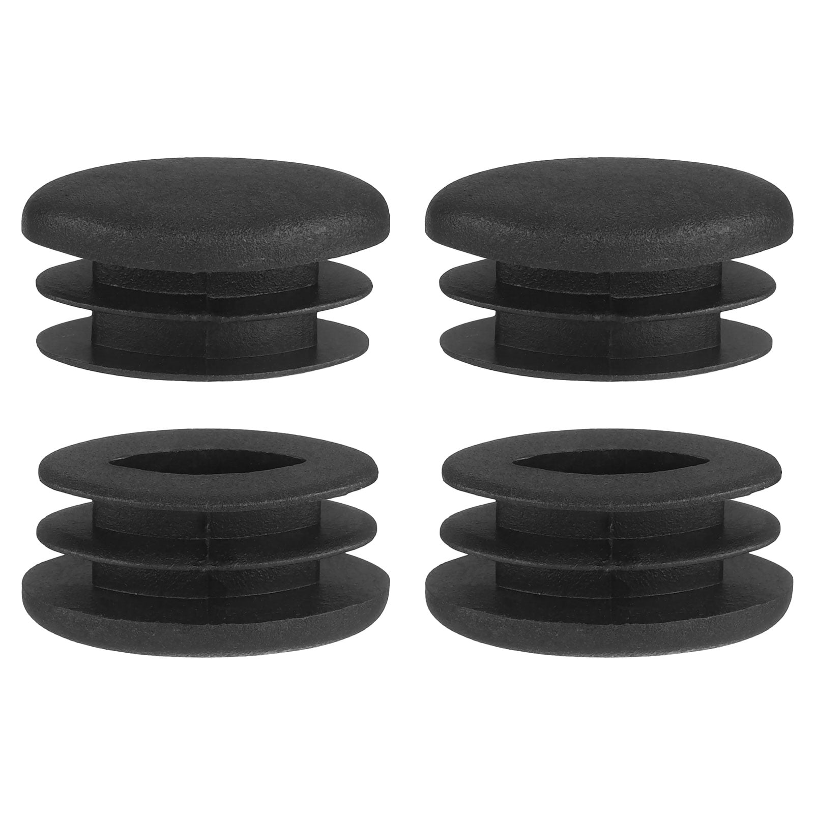 Plastic Hole Plugs, 4Pack 30x15mm Olive Shape Pipe Tubing End Cap, Pipe ...