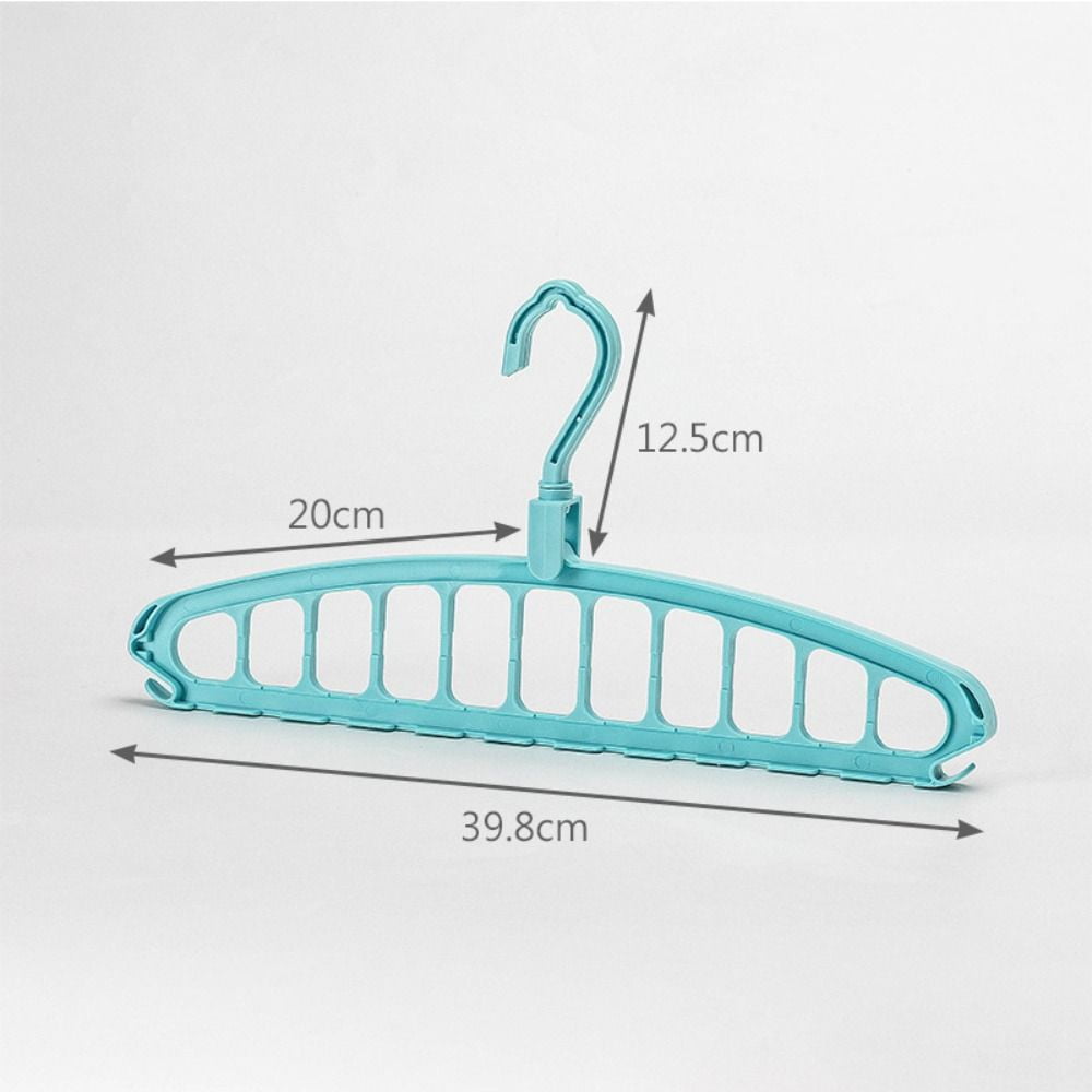 Plastic Home Cloth Hook Clothes Rack Space Saving Tie Rack Hanger ...