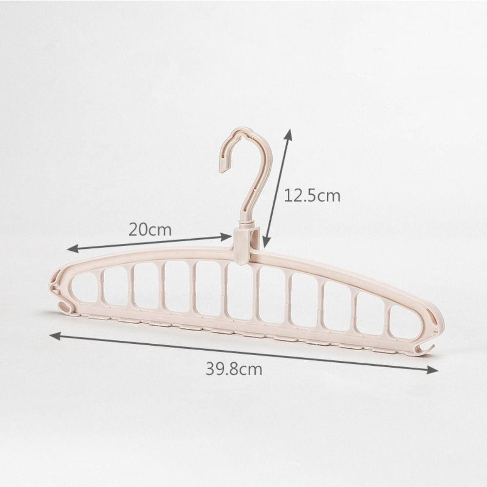 Plastic Home Cloth Hook Clothes Rack Space Saving Tie Rack Hanger ...