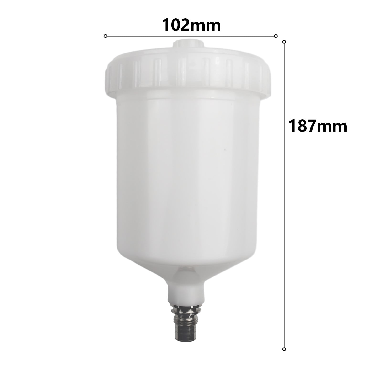 Plastic Hvlp Paint Cup Pot Fit For Sata Spray Connector Jet Paint ...
