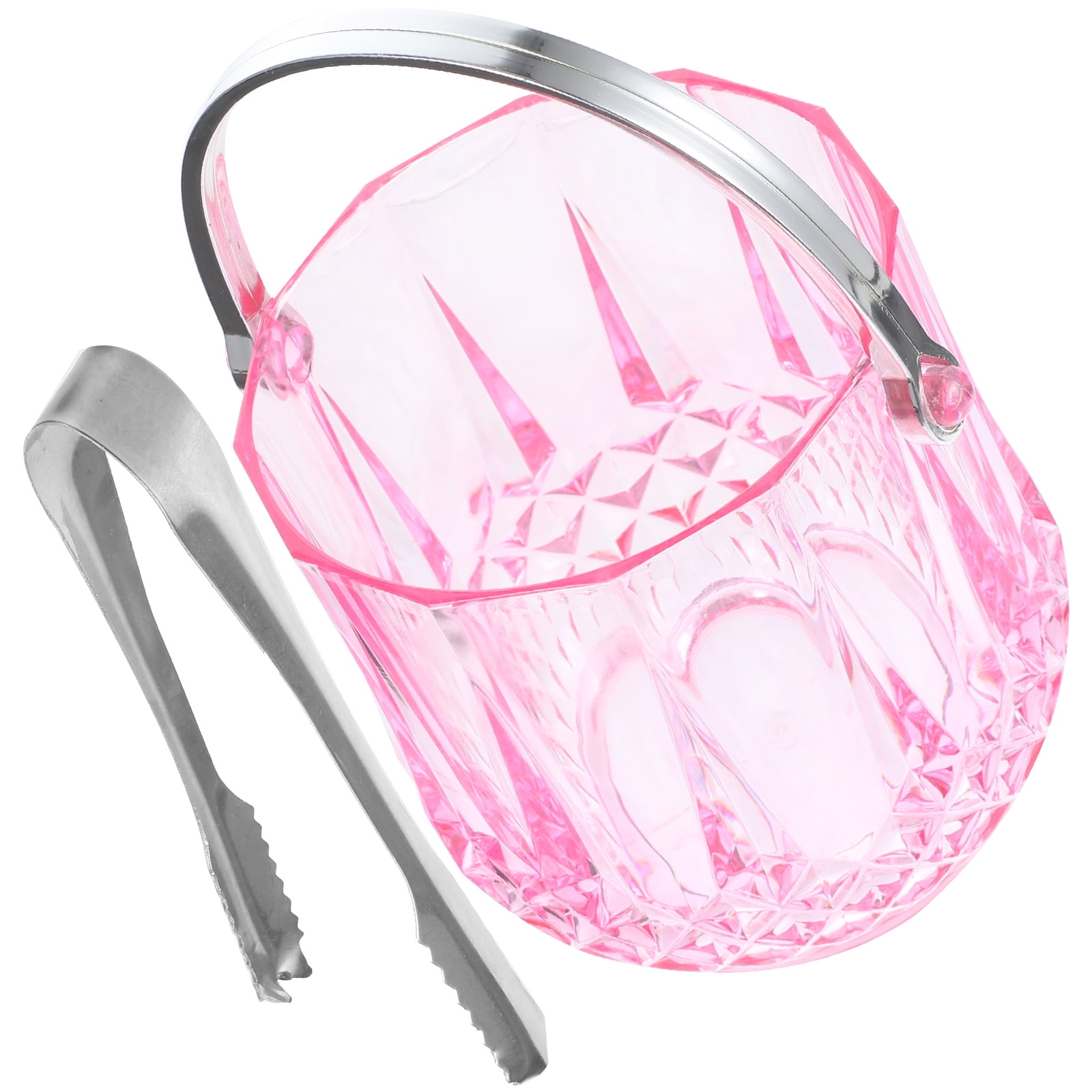 Plastic Ice Bucket Decorative Ice Cube Bucket Party Use Beer Bucket ...