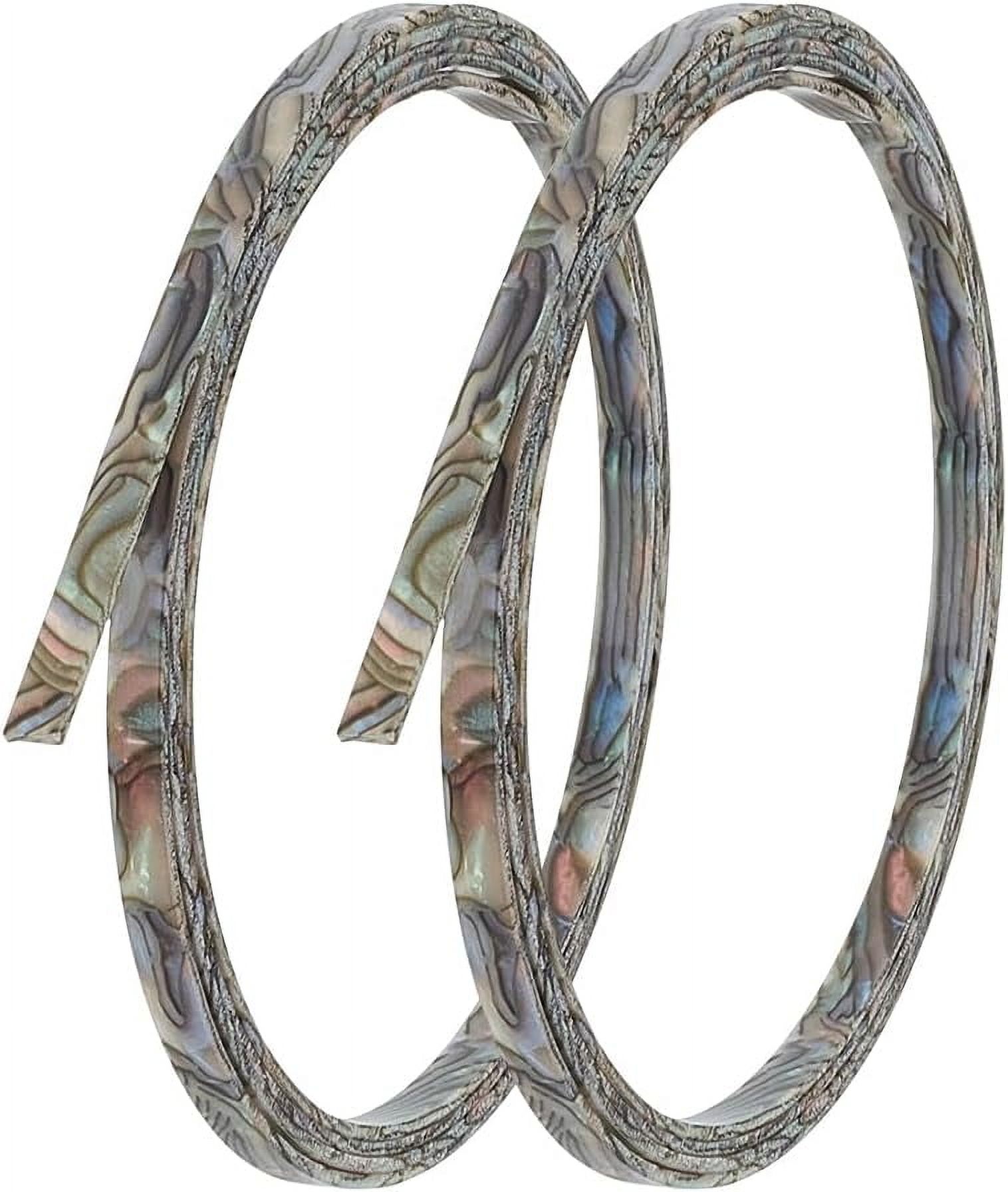 Plastic Imitation Shell Guitar Binding Purfling Strip Gray 1650x6x1.5mm ...