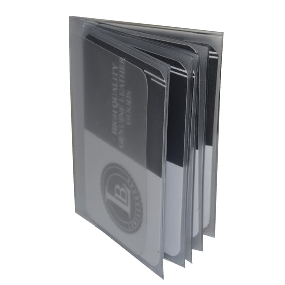 Plastic Insert for bifold and trifold wallets - 10 Pages - Set of 3 ...
