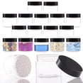 Plastic Jars with Lids - 4 OZ Small Plastic Containers - 18 Pack ...