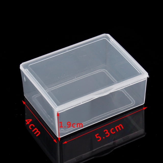 Plastic Jewelry Boxes Plastic Tool Box Adjustable Craft Organizer ...