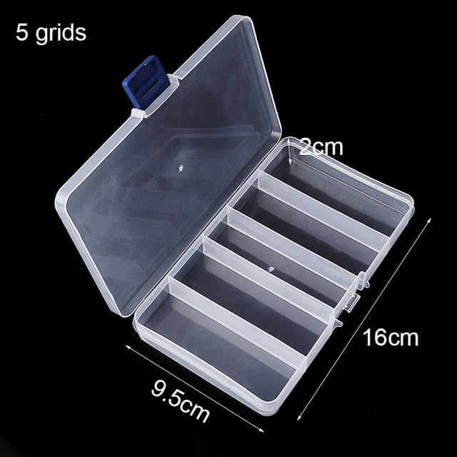 Plastic Jewelry Boxes Plastic Tool Box Adjustable Craft Organizer ...