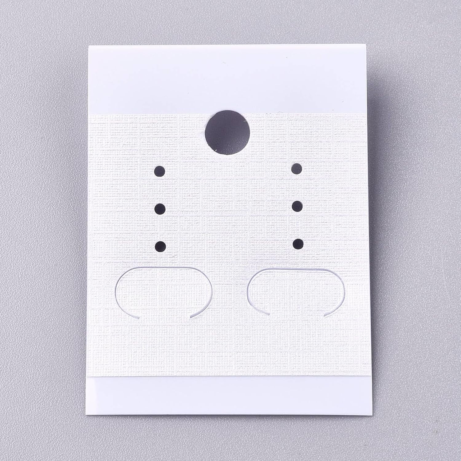 Plastic Jewelry Display Cards for Hanging Earring Display Rectangle ...