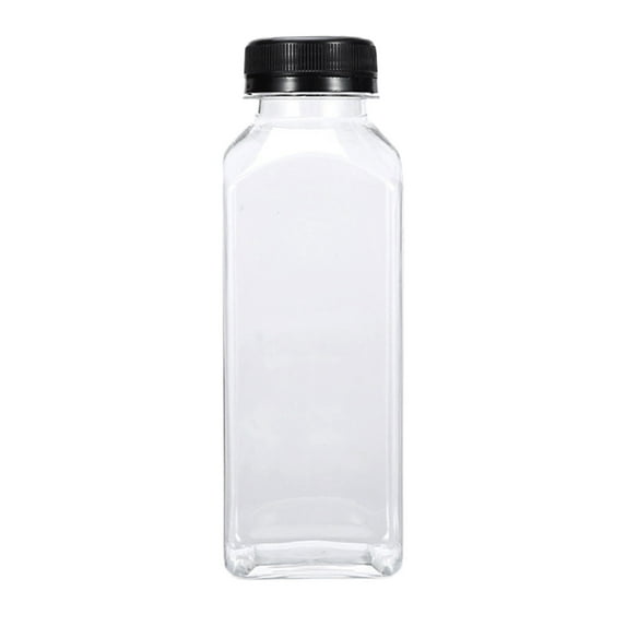 Plastic Juices Bottle Reusable Transparent Clear Beverage Containers ...