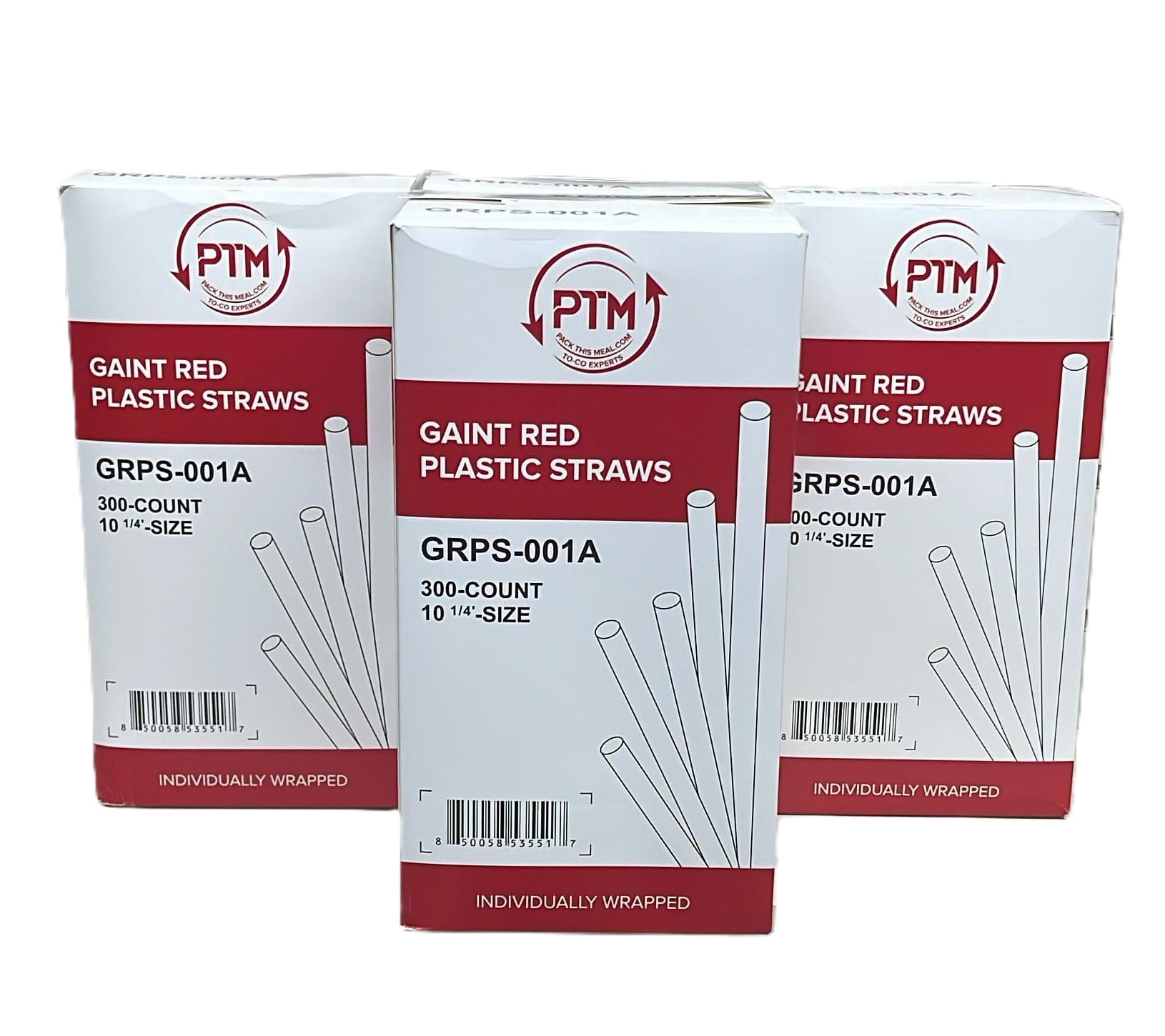 Plastic Jumbo Red Straws 1200Ct 10 Inch - Walmart.com