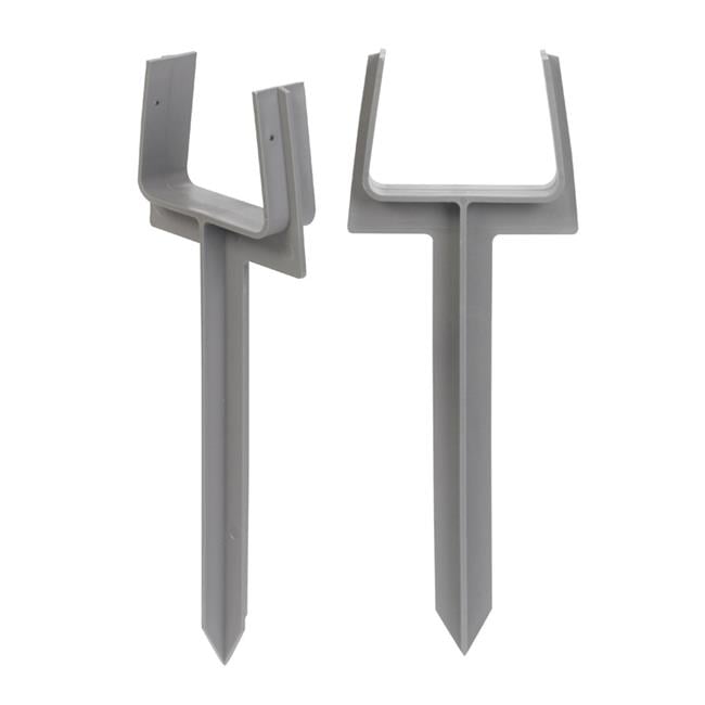 Plastic K Downspout Anchor - Gray - Walmart.com