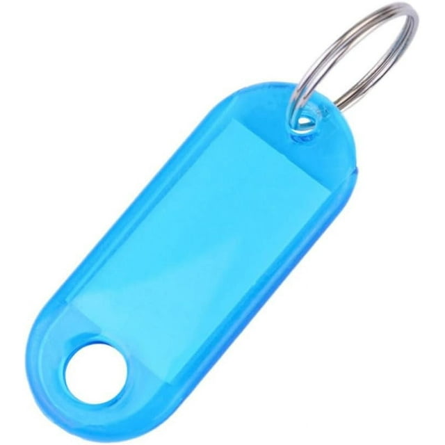 Plastic Key Tags 30pcs Plastic Tags Key Label Key Ring Tags Id Labels ...