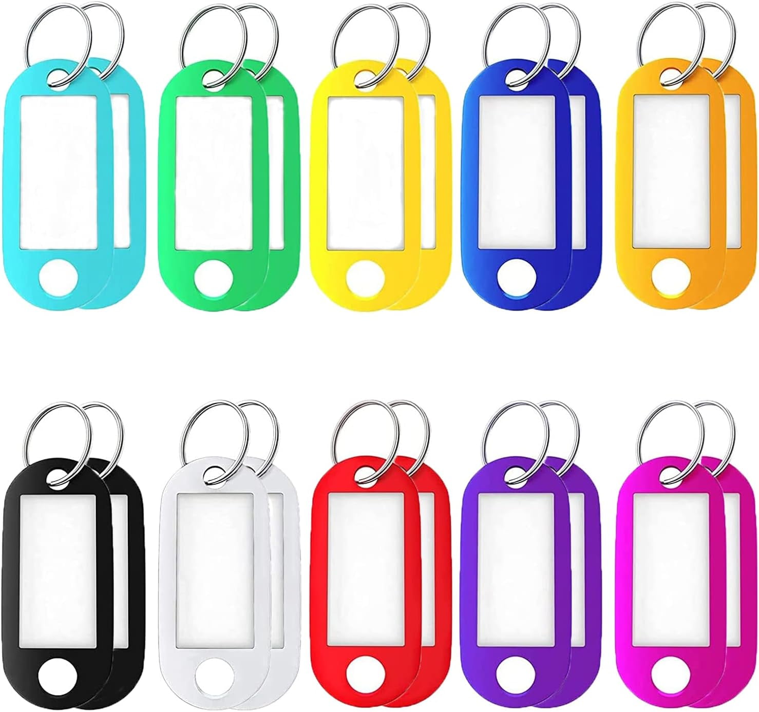 Plastic Key Tags For Multiple Applications, Editable Information On ...