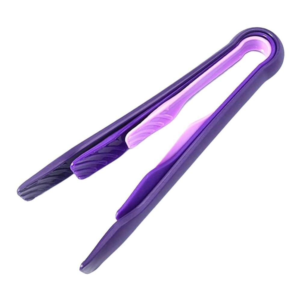 Plastic Kitchen Tongs Serving Cooking Tongs Non-slip Barbecue Cooking ...