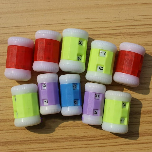 Plastic Knit Counter Knitting Crochet Stitch Marker Row Counter ...
