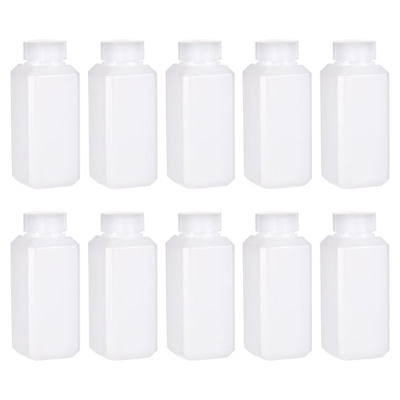 Plastic Lab Chemical Reagent Bottle, 120ml/ 4oz Wide Mouth Sample ...