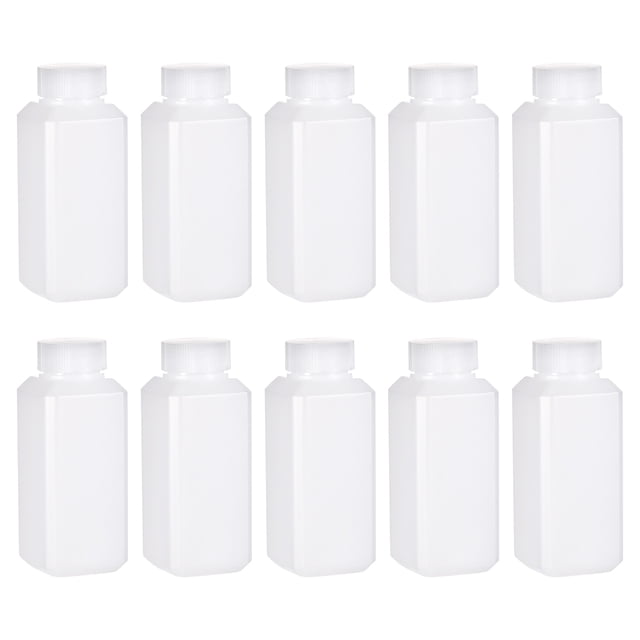 Plastic Lab Chemical Reagent Bottle, 120ml/ 4oz Wide Mouth Sample ...