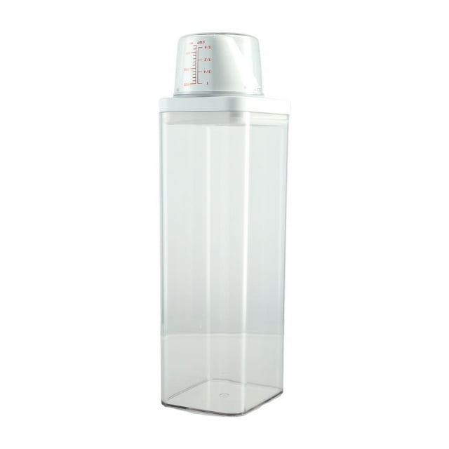 Plastic Laundry Washing Up Powder Container Soap Detergents Storage Box ...