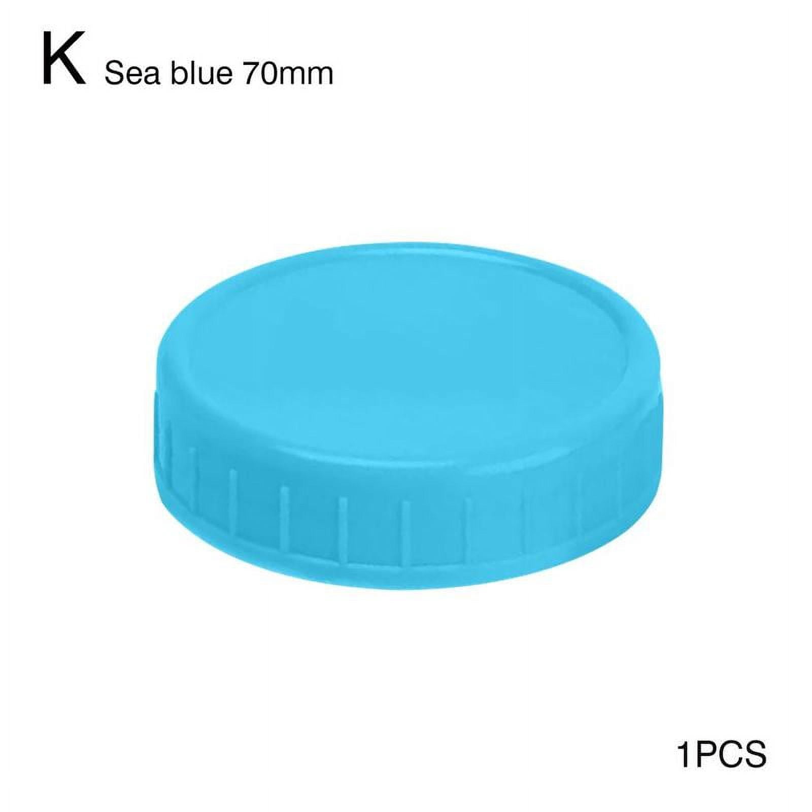 Plastic Leakproof Caps Lids Silicone Seal O-Ring Mason TOP Replacement ...