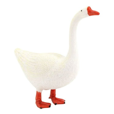 Moyitang 3Pcs Garden Goose Statues Animals Figures White Goose ...