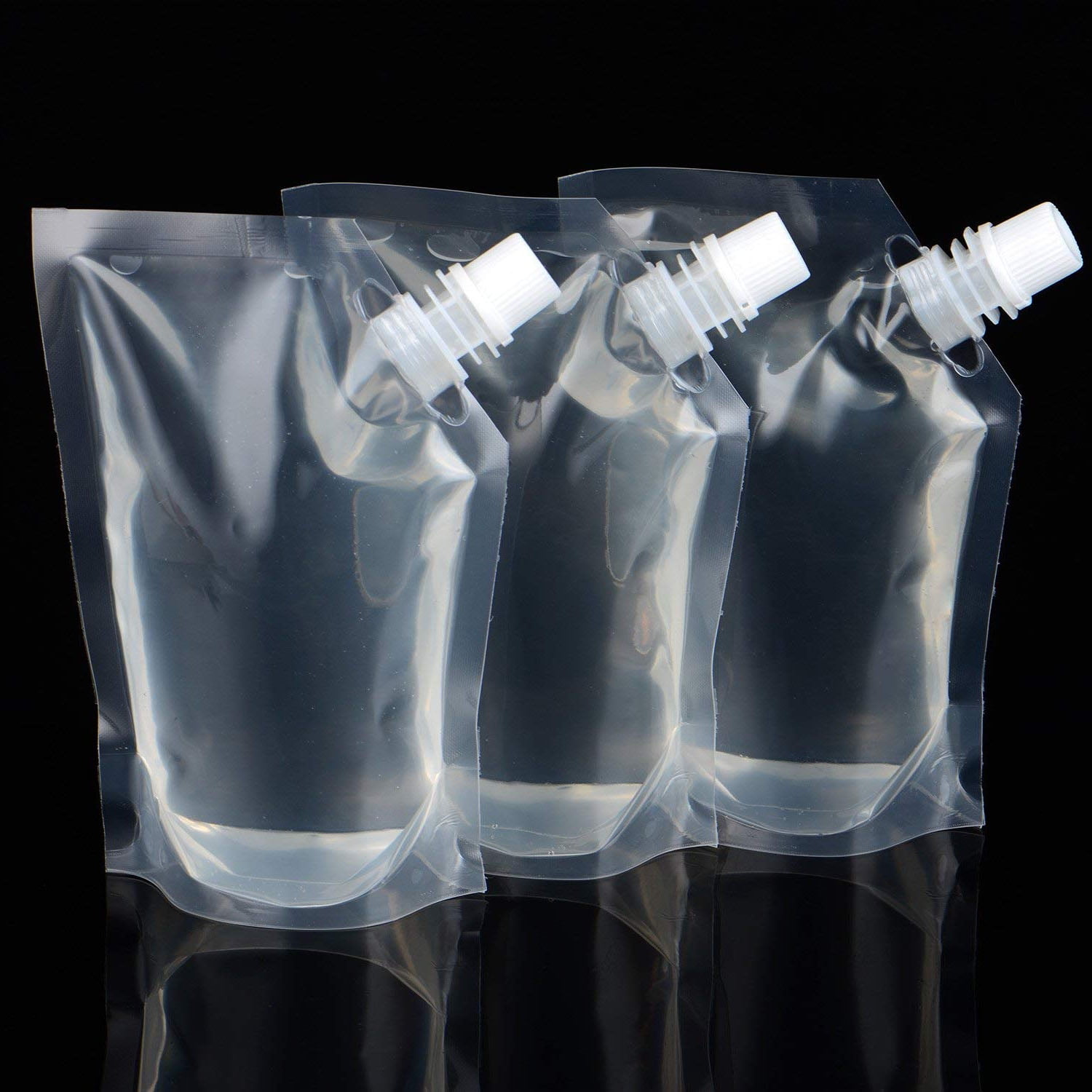 Plastic Liquor Pouch Drinks Flasks Concealable Drinking Flasks Cruise ...