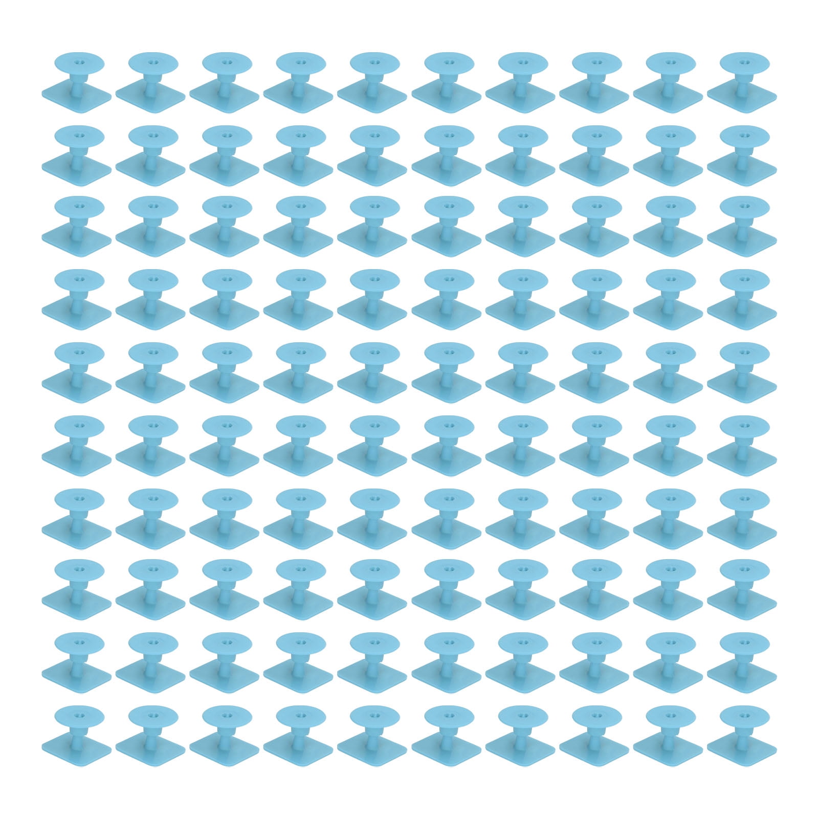 Plastic Livestock Ear Tag Markers, 100 Pack, Square Cattle ...