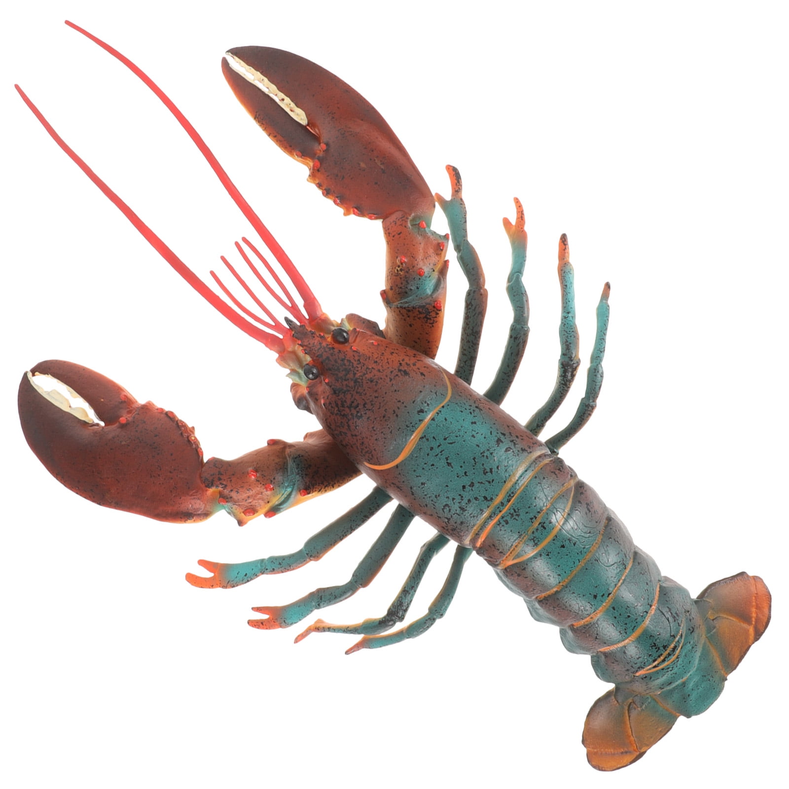 Plastic Lobster Figurine Home Desktop Lobster Decoration Indoor Lobster ...