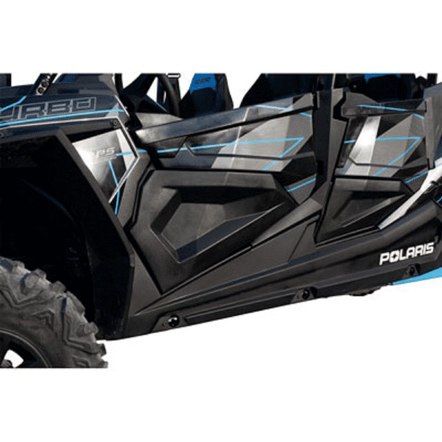 Plastic Lower Door Inserts Black Compatible With Polaris RANGER RZR S4 ...