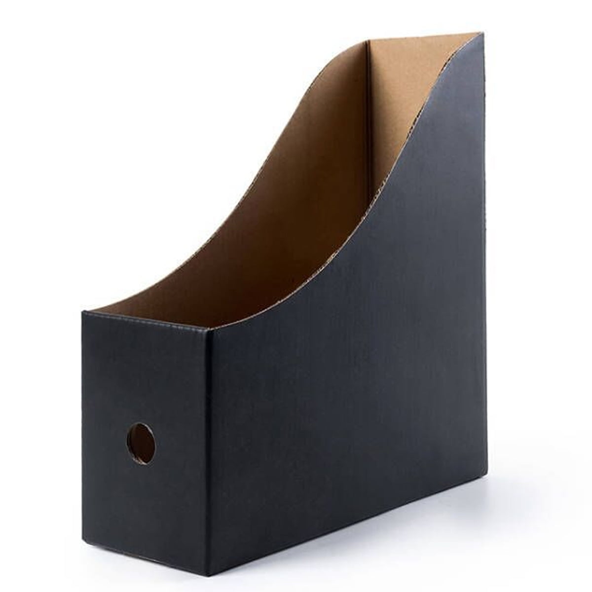 Plastic Magazine File Holder Desk Storage Folder Organizer Cardboard ...