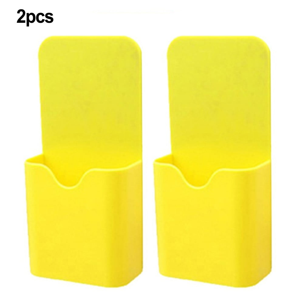 Plastic Magnetic Pen Holder Erase Marker Storage Box Pencil Cup For ...