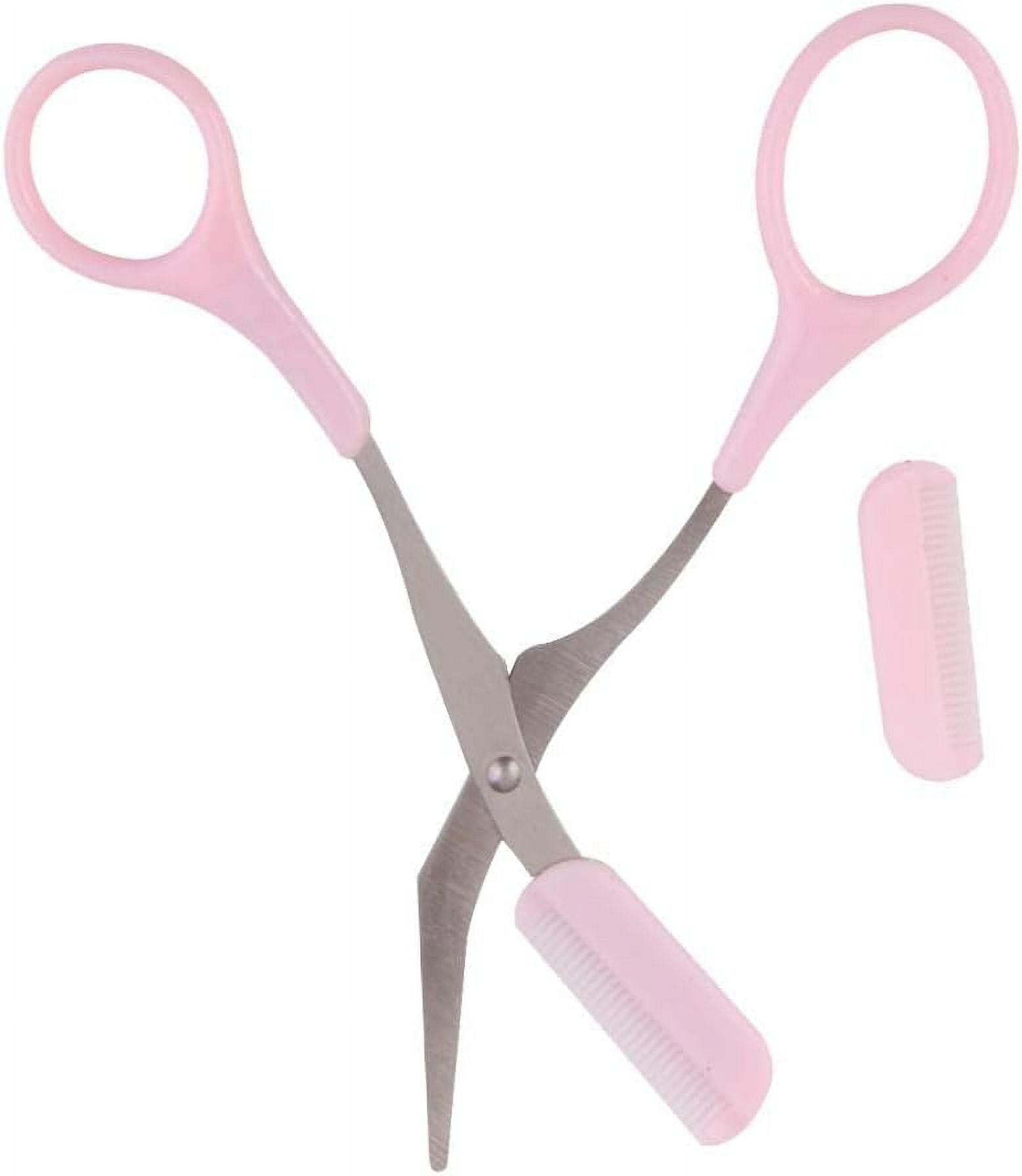 Plastic Makeup Brow Trimming Tool Eyebrow Scissors - SKU: 008 - Walmart.com