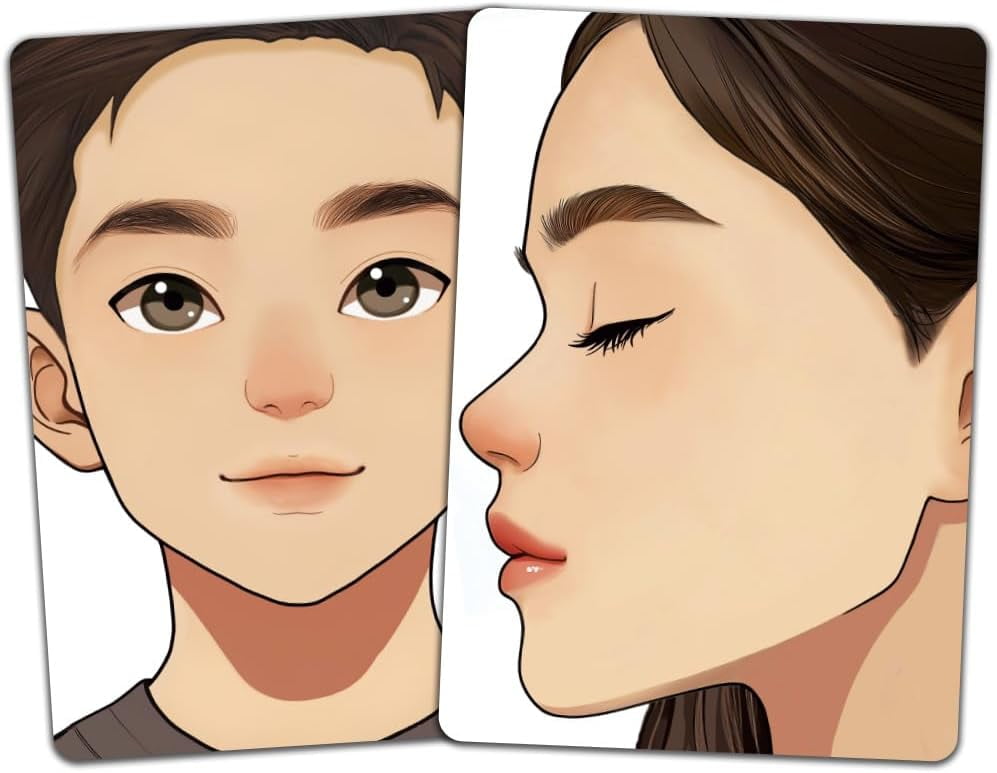 Plastic Makeup Painting Practice Board Reusable Face Painting Exercise ...