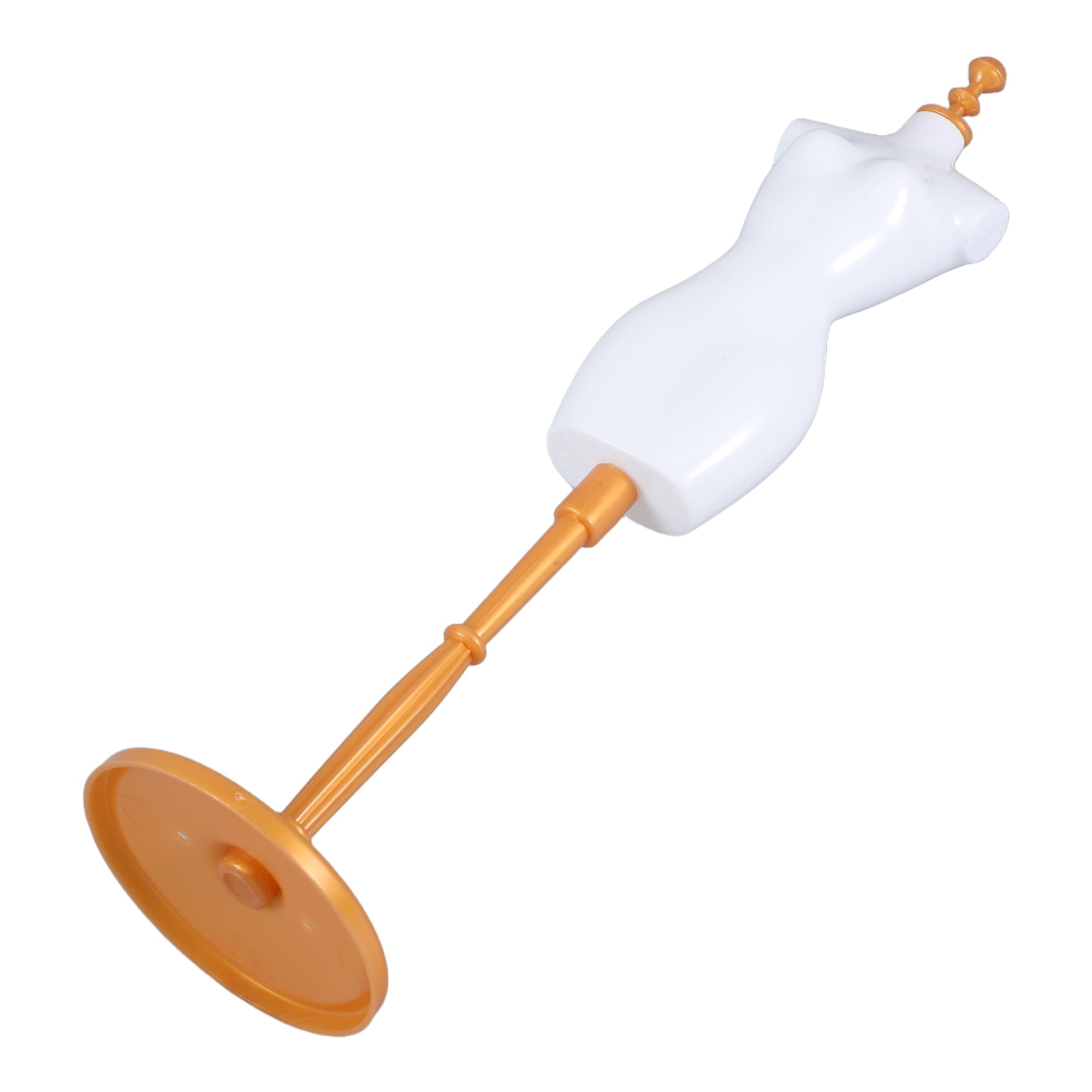 Plastic Mannequin Body Stand for Doll Clothes Display Miniature Dress ...