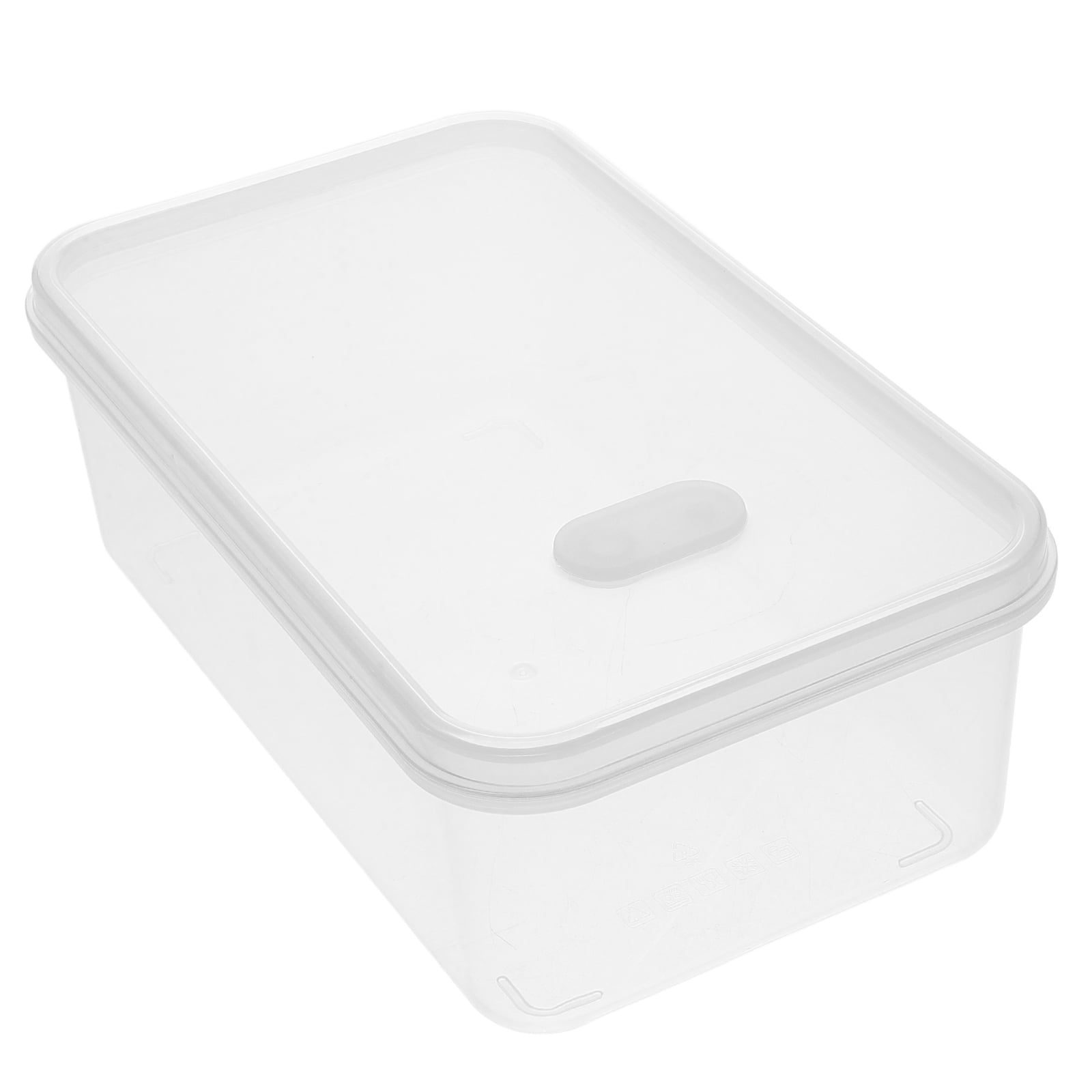 Plastic Meal Prep Storage Stackable Freezer Containers Kitchen ...