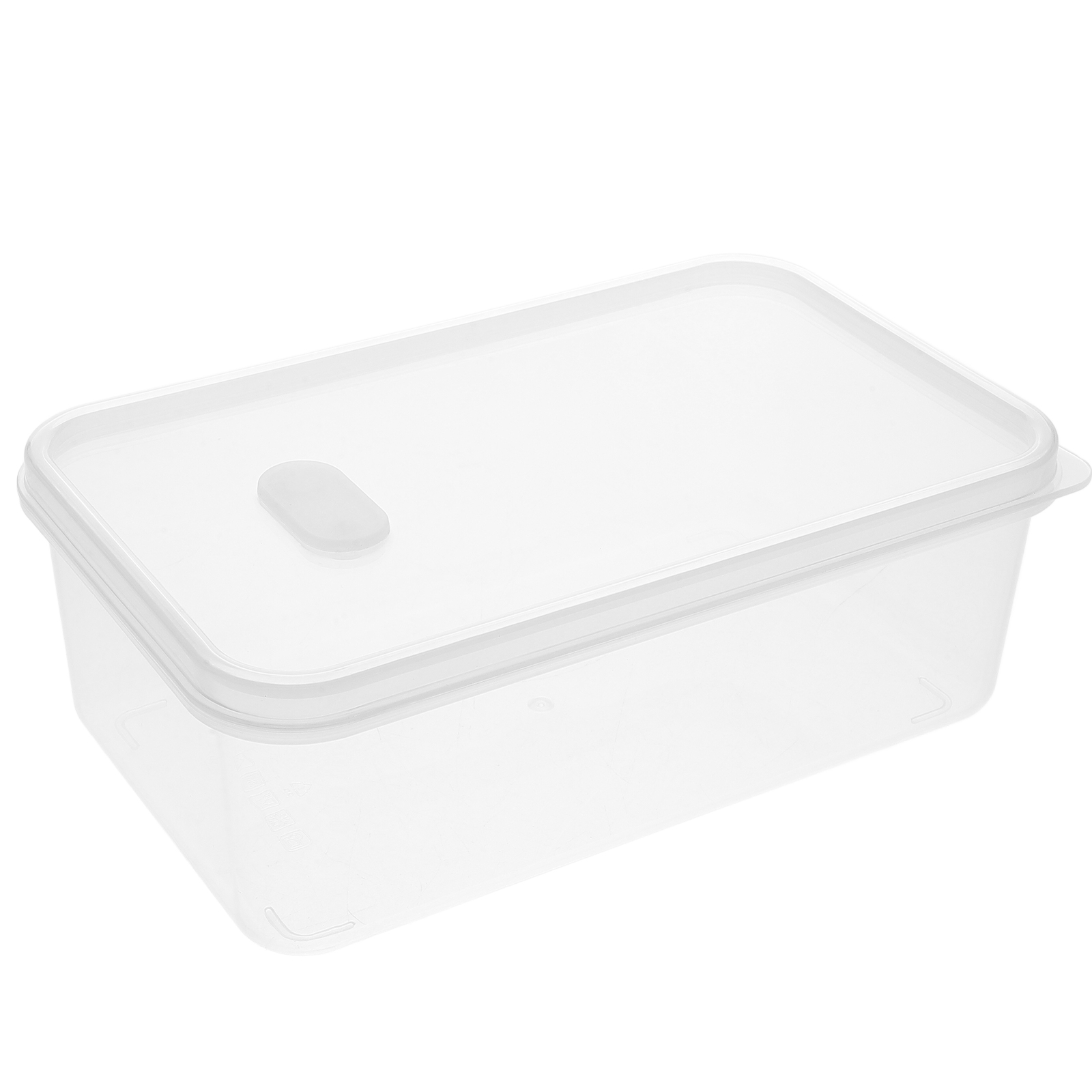 Plastic Meal Prep Storage Stackable Freezer Containers Kitchen ...