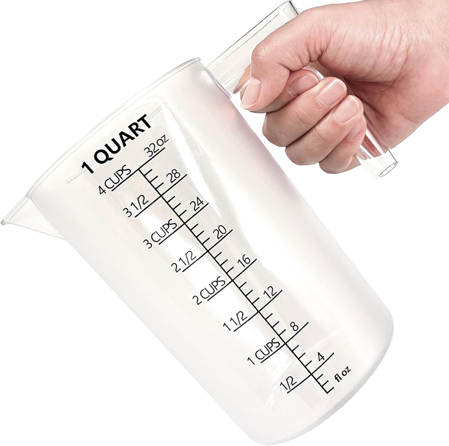 Plastic Measuring Cup with Handle, Pool Chemical Measuring Cup, Plastic ...
