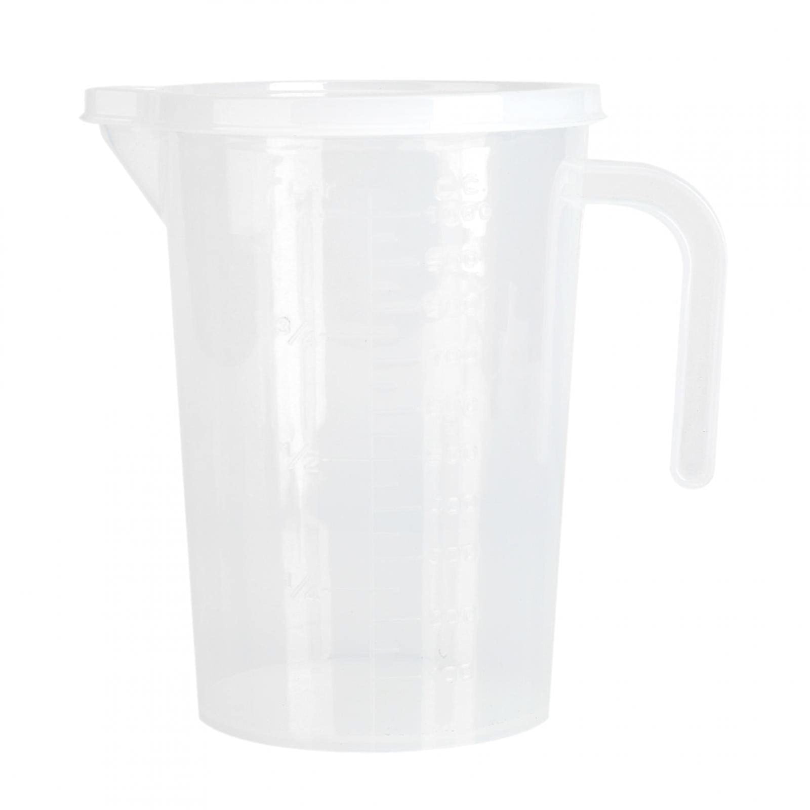 Plastic Measuring Cup, Heat-Resistent Measuring Jug with Spout and ...