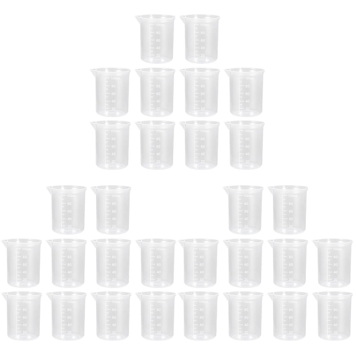 Plastic Measuring Cup Pp Household Liquid Cups Clear Transparent ...