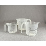 Hand2Mind Rainbow Fraction Graduated Liquid Measuring Cups for Kids ...