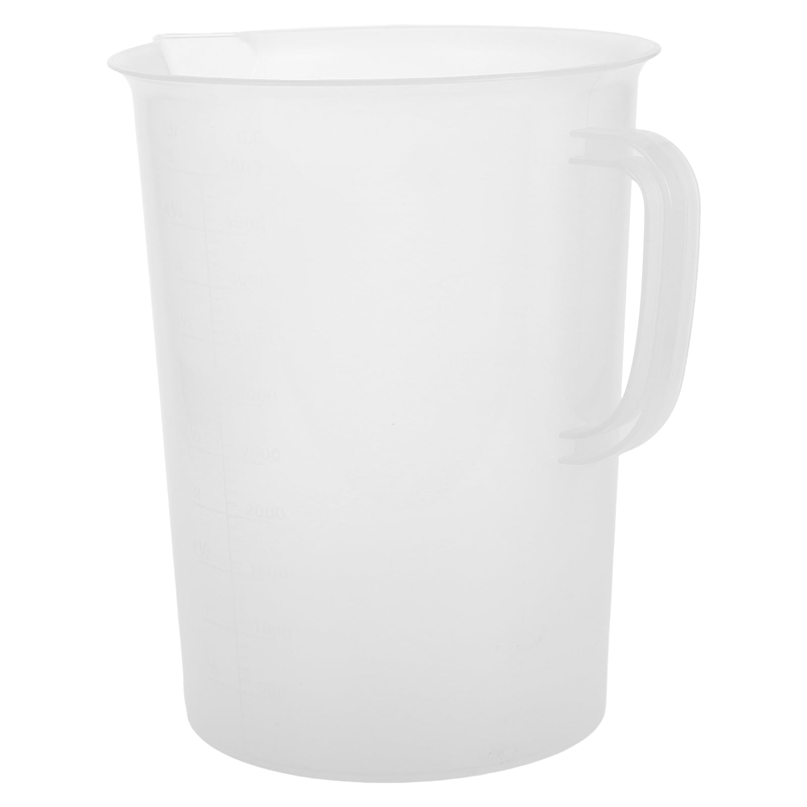Plastic Measuring Jug Graduated Mixing Pitcher Oil Measuring Container ...