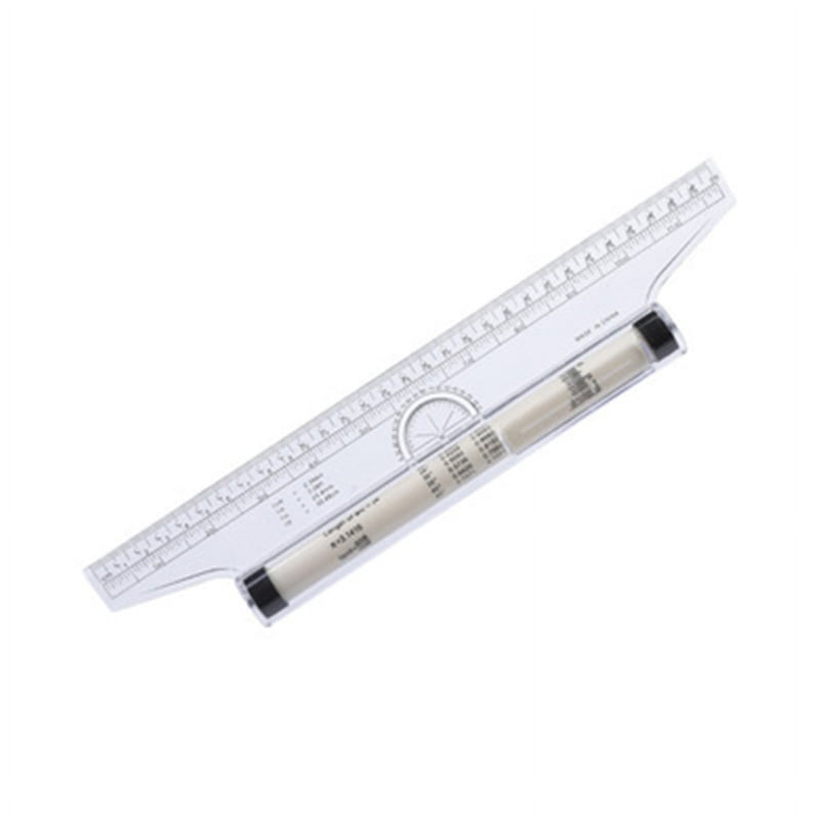 Plastic Measuring Rolling Ruler Drawing Roller Ruler Parallel Ruler ...