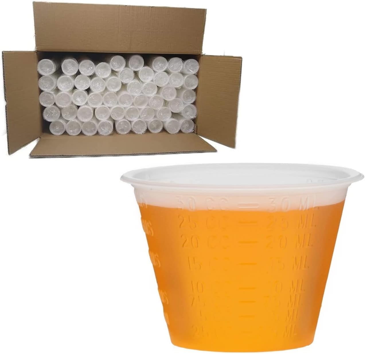 Plastic Medicine Cups 5000 Small Disposable Graduated 1 OZ Measuring ...