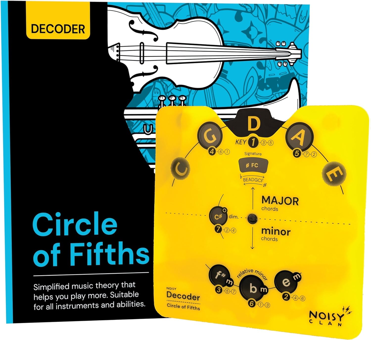 Plastic Melody Tool Circle Of Fifths with Stand & Book - Walmart.com