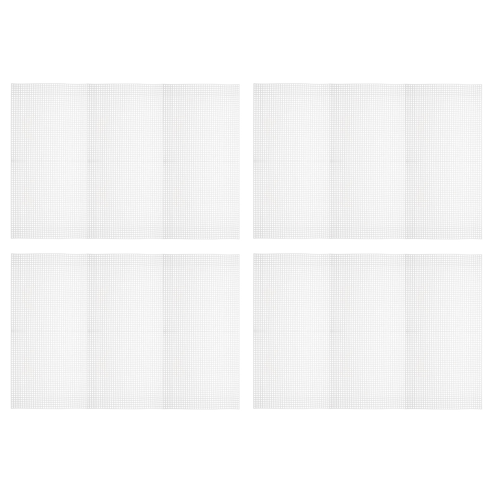 Plastic Mesh Canvas Sheet 50x33cm/20x13inch White Blank Canvas ...