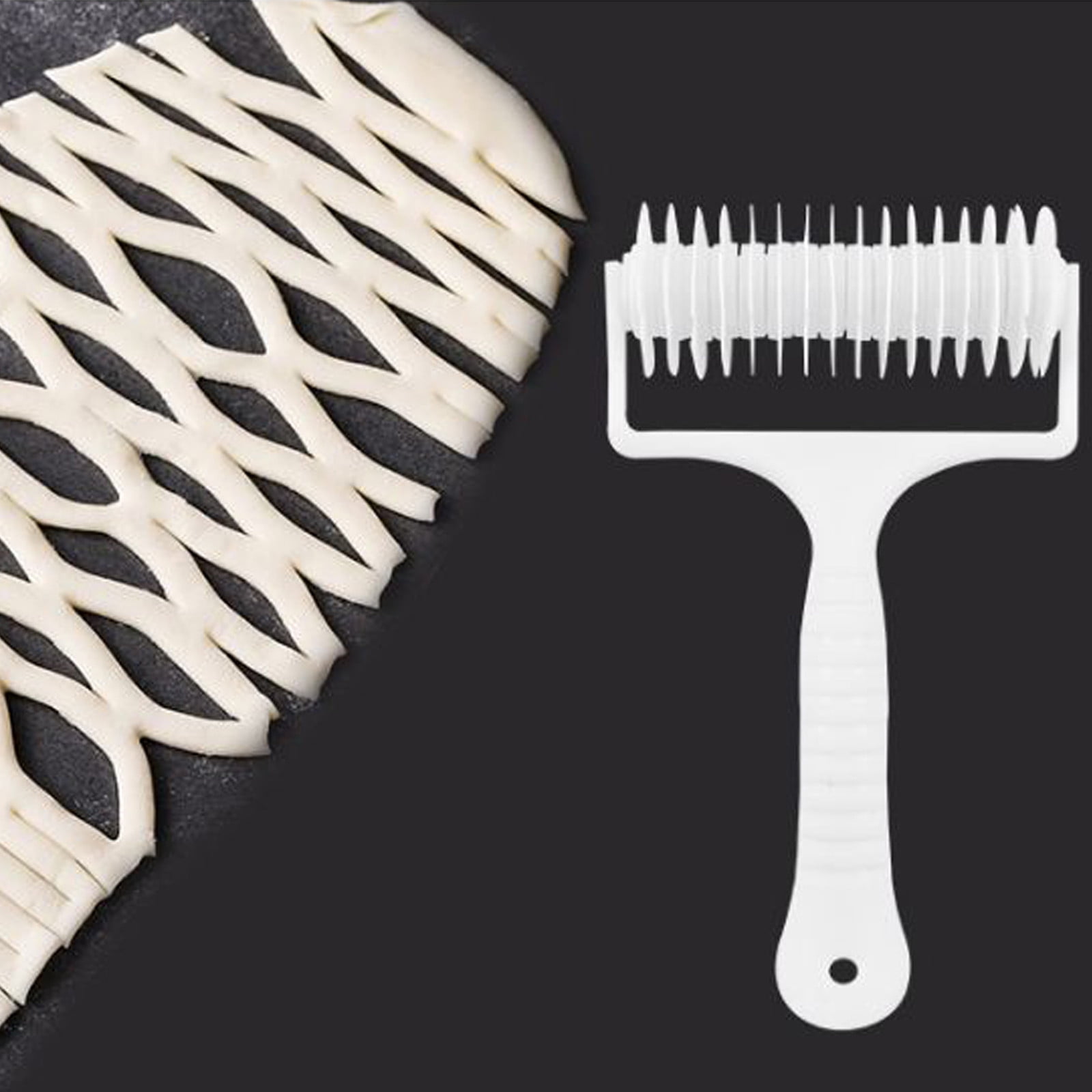 Plastic Mesh Pasta Maker - White Dough Puller Tool for Homemade Noodles ...